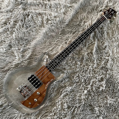 Custom 4 Strings Dan Armstrong Electric Bass Guitar Acrylic Body Maple ...