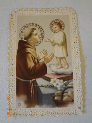 Holy Cards - Lace Edge Holy Card