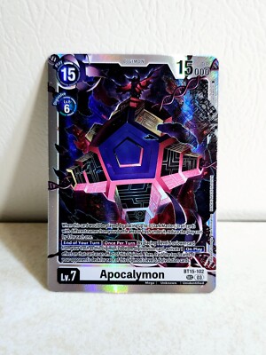 Apocalymon BT15-102 Exceed Apocalypse (SEC) Digimon Card | eBay