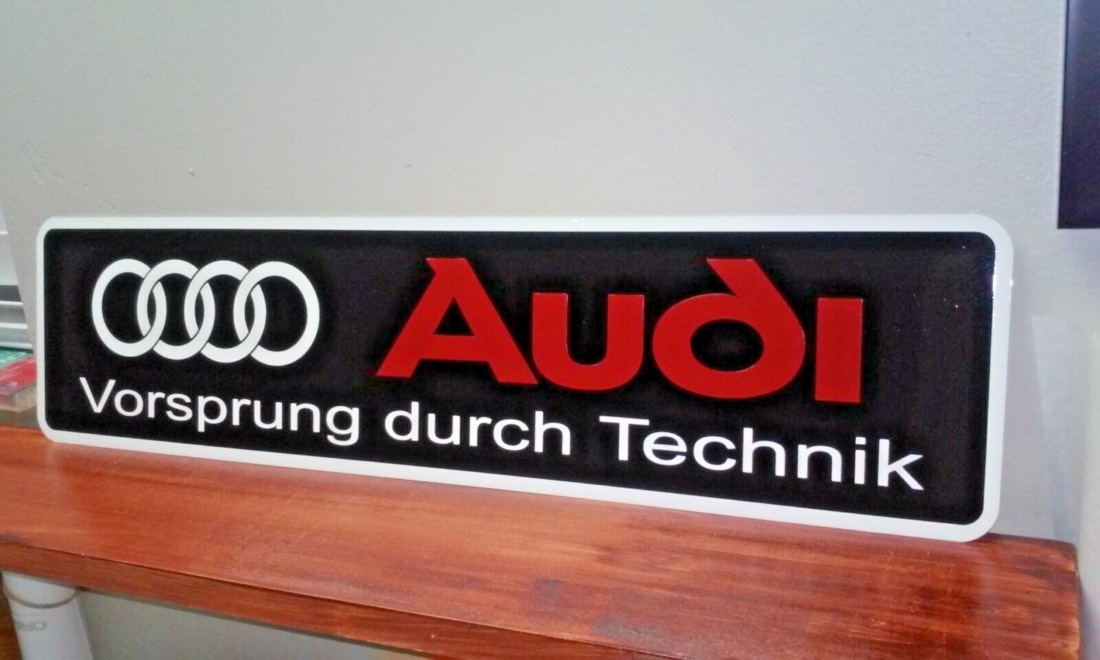 Audi Metal Sign 6" x 24" | eBay