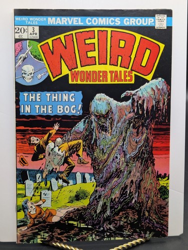Weird Wonder Tales #3 Bob Powell! Bill Everett! BOG-THING 1974 Marvel ...
