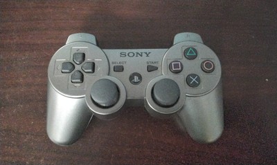 Sony OEM DualShock 3 Wireless Controller Gun Metal Grey For PlayStation ...