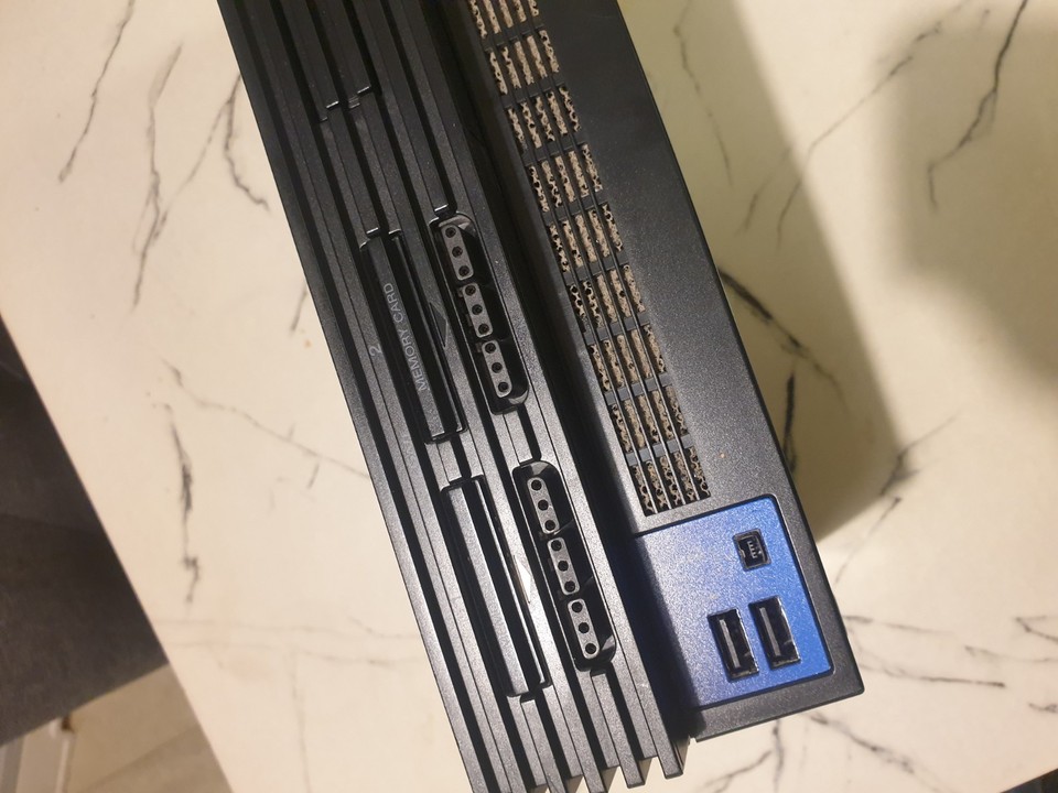 Faulty Sony PlayStation 2 Fat PS2 Black Console SCPH-50004 WORKS BUT ...