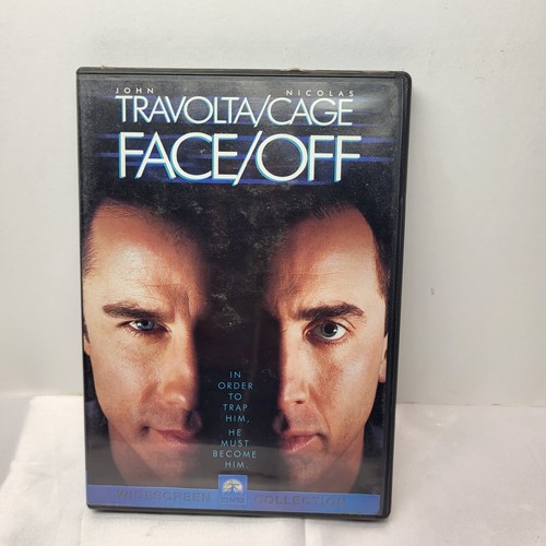 Face Off DVD 1997 John Travolta Nicholas Cage Paramount Widescreen ...