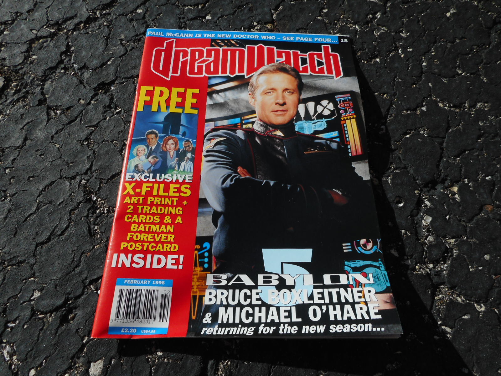 #18 DREAMWATCH vintage movie tv magazine (UNREAD) - BABYLON 5 | eBay