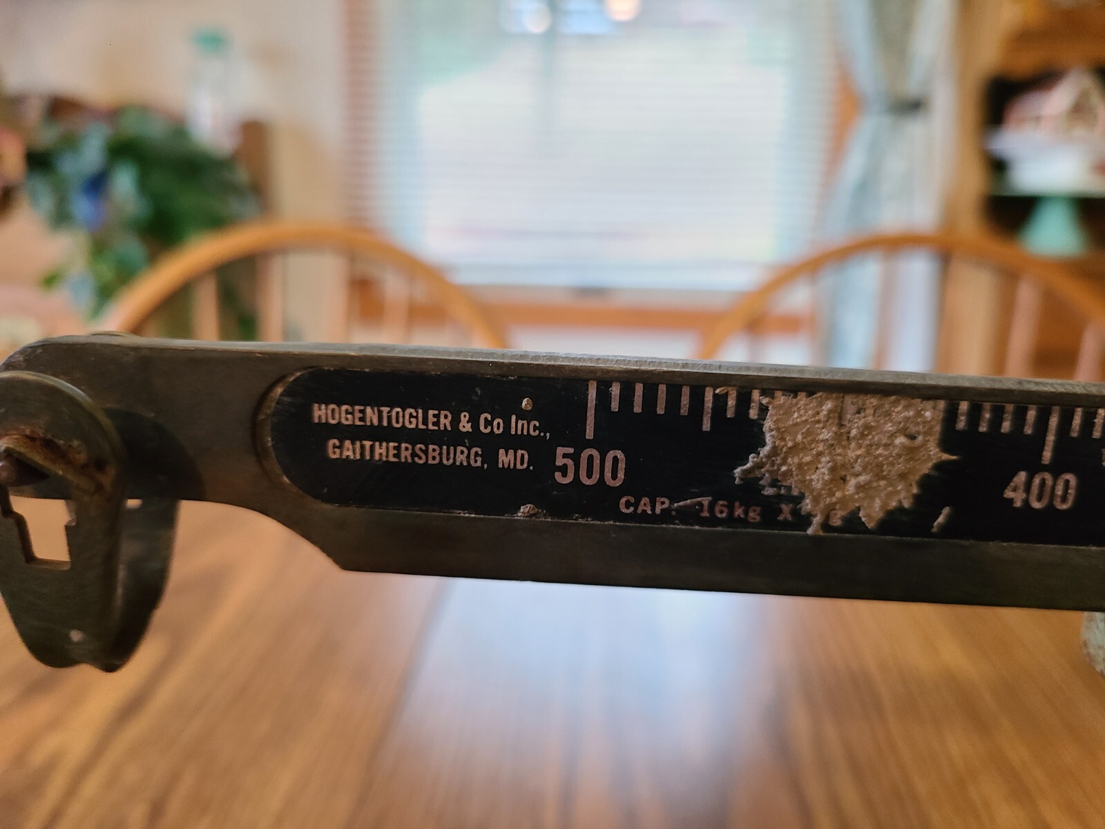 Vintage Crow Foot Mercantile Beam Scale Jacobs Detecto No Weights crows ...