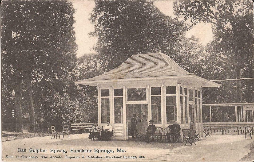 Excelsior Springs, MISSOURI - Salt Sulphur Springs - 1909 | eBay Australia