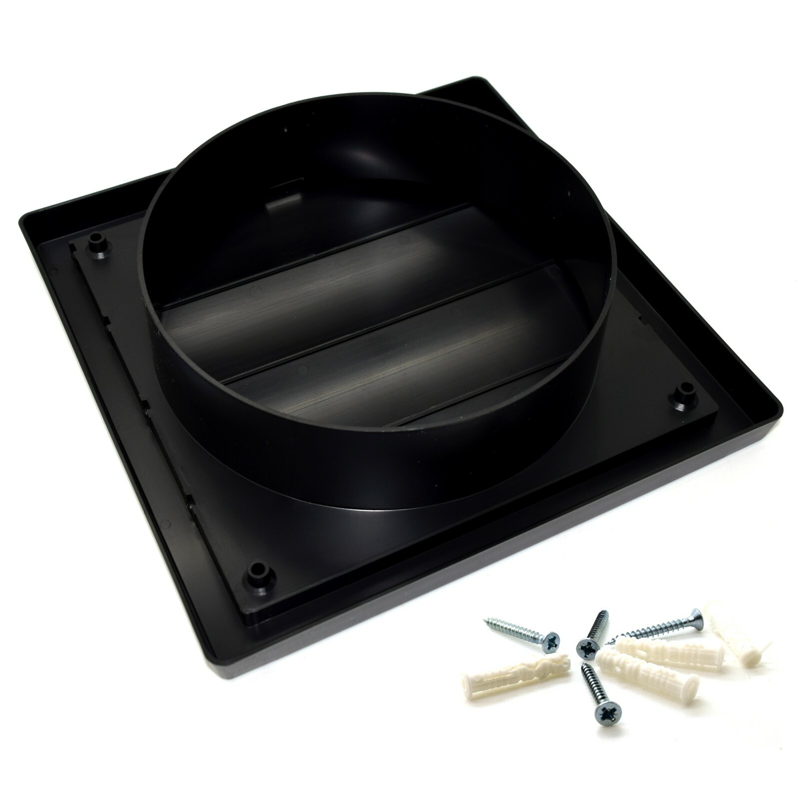 Gravity Flaps Louvre Cover Air Vent Grill Ventilation Duct Fan Wall ...