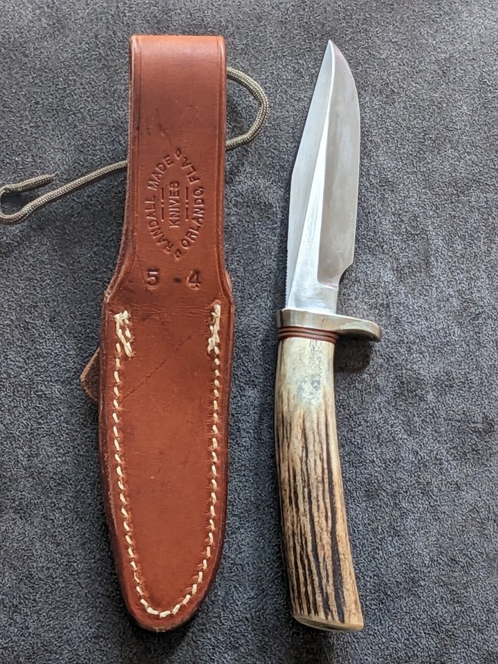 Rare Stag Randall Made Knife 5-4, Amazing Unused Condition with Org ...