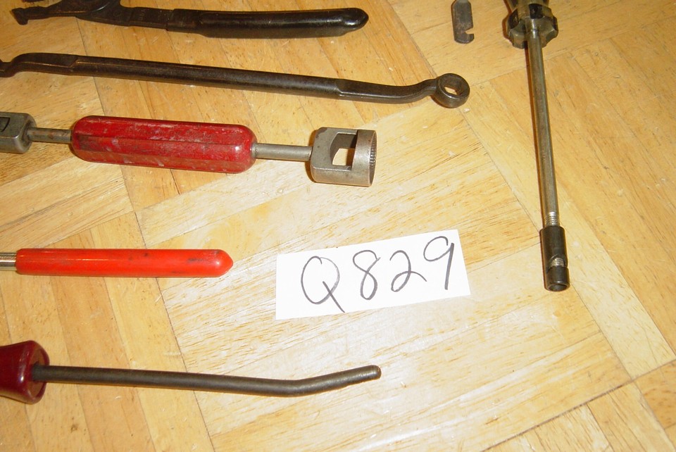 MATCO TOOLS 8 PIECE ASSORTED BRAKE TOOLS BLEEDER, SPRING, INSTALLER ...