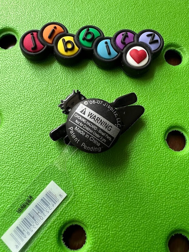 Kayaker Authentic Jibbitz Shoe Charms for Crocs. Paddler. Rare ...