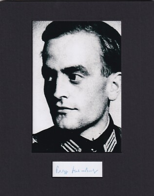 Operation Valkyrie conspiracy assassinate Hitler Major Boeselager RARE ...