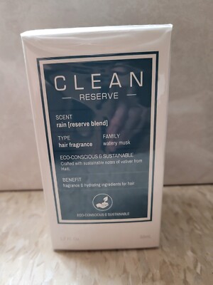 Clean Reserve Rain [Reserve Blend] Hair Fragrance 1.7oz/50ml NIB ...