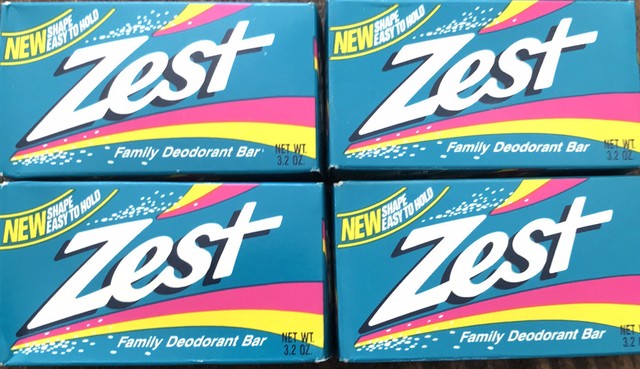 VINTAGE | 1992 Original Zest Deodorant Bar Soap | Rare | 90s Zestfully ...