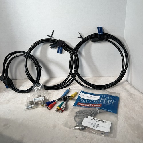 Combo Of Cables Spectrum HDMI & Amphenol BDS1202H & Manhattan Computer ...