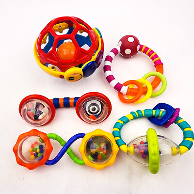 Baby Activity Toys Rattle Rattles Mixed lot Baby Einstein Ball Shake ...