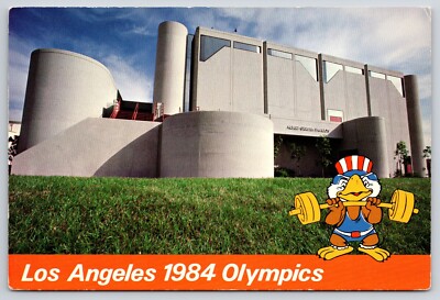Los Angeles 1984 Olympics Albert Gersten Pavilion Sam the Mascot CA ...
