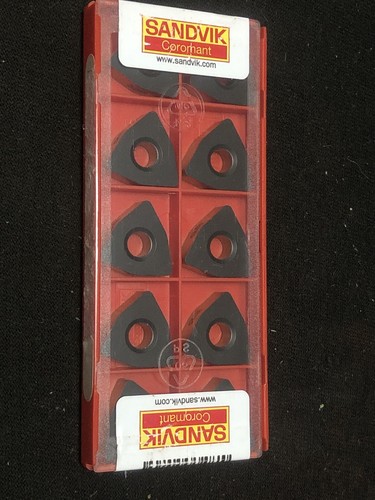 Qty. 10, Sandvik WNMA 08 04 12-KR 3215 Carbide Turning Inserts WNMA 433 ...