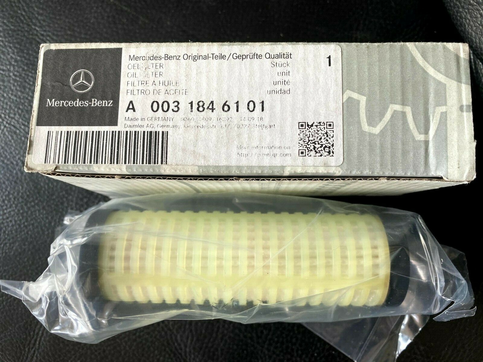 MERCEDES-BENZ 0031846101 - Cross reference oil filters