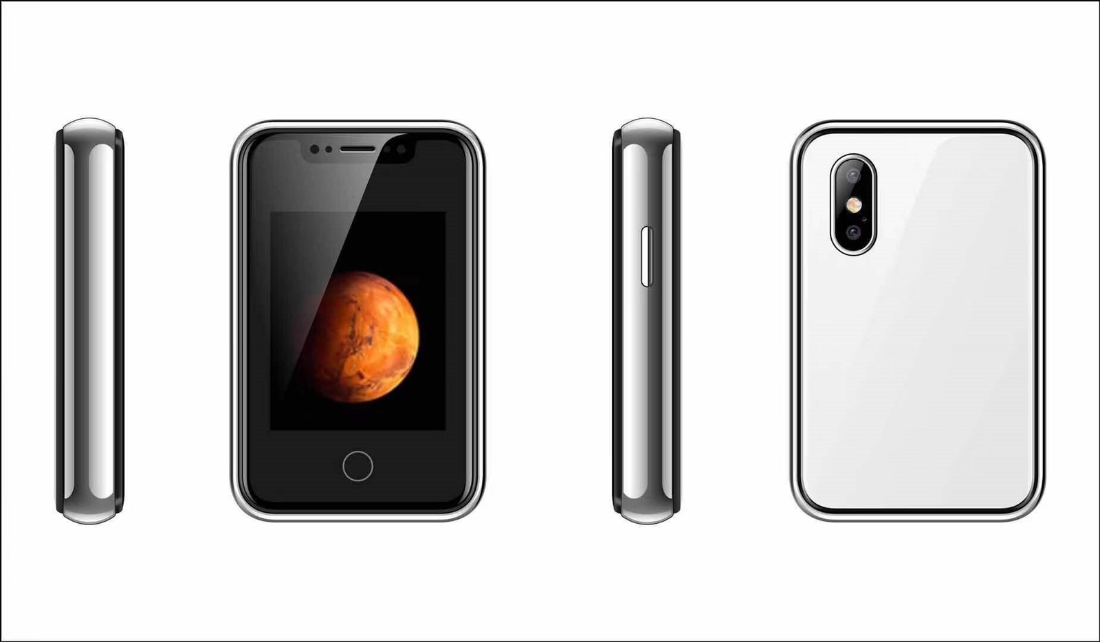 Mini Super Small Mobile Phone 1.77 Inch Touch Screen 2G GSM Single SIM ...