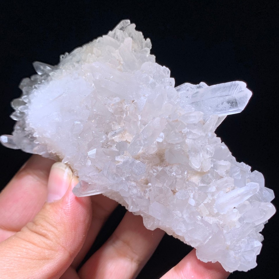 200g RARE white quartz clear quartz cluster Crystal Mineral Specimen | eBay