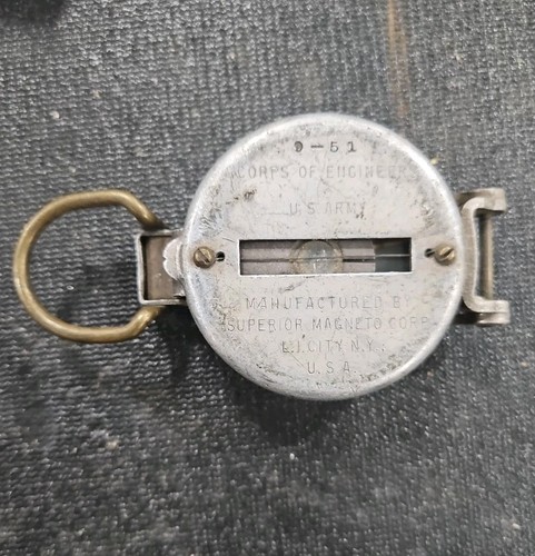 U.S. ARMY CORPS OF ENGINEERS Compass - SUPERIOR MAGNETO CORP L.I. CITY N.Y. USA | eBay
