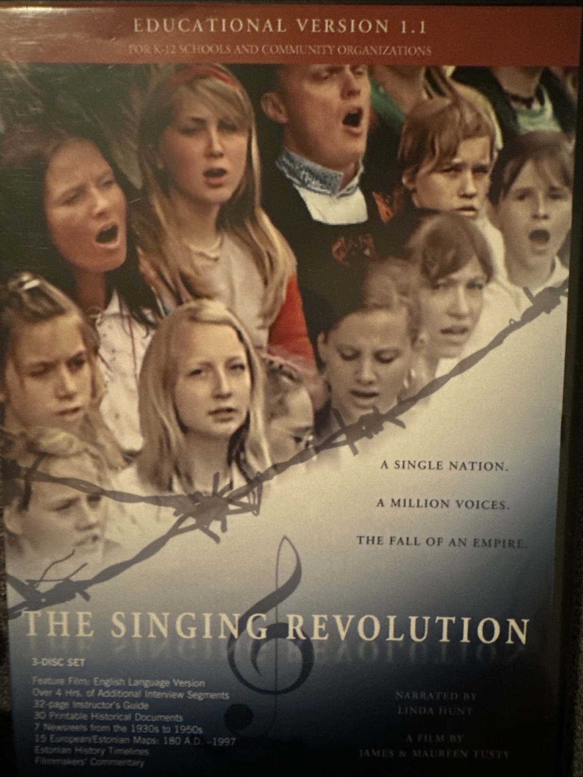 The Singing Revolution - Educational Version 1.1 Book + DVD | eBay