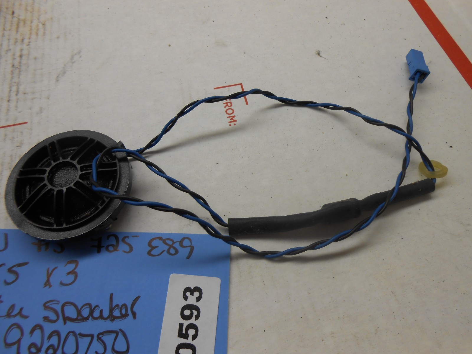 bmw e89 f15 f25 z4 x5 x3 tweeter speaker 65139220750 9220750 OG0593 | eBay