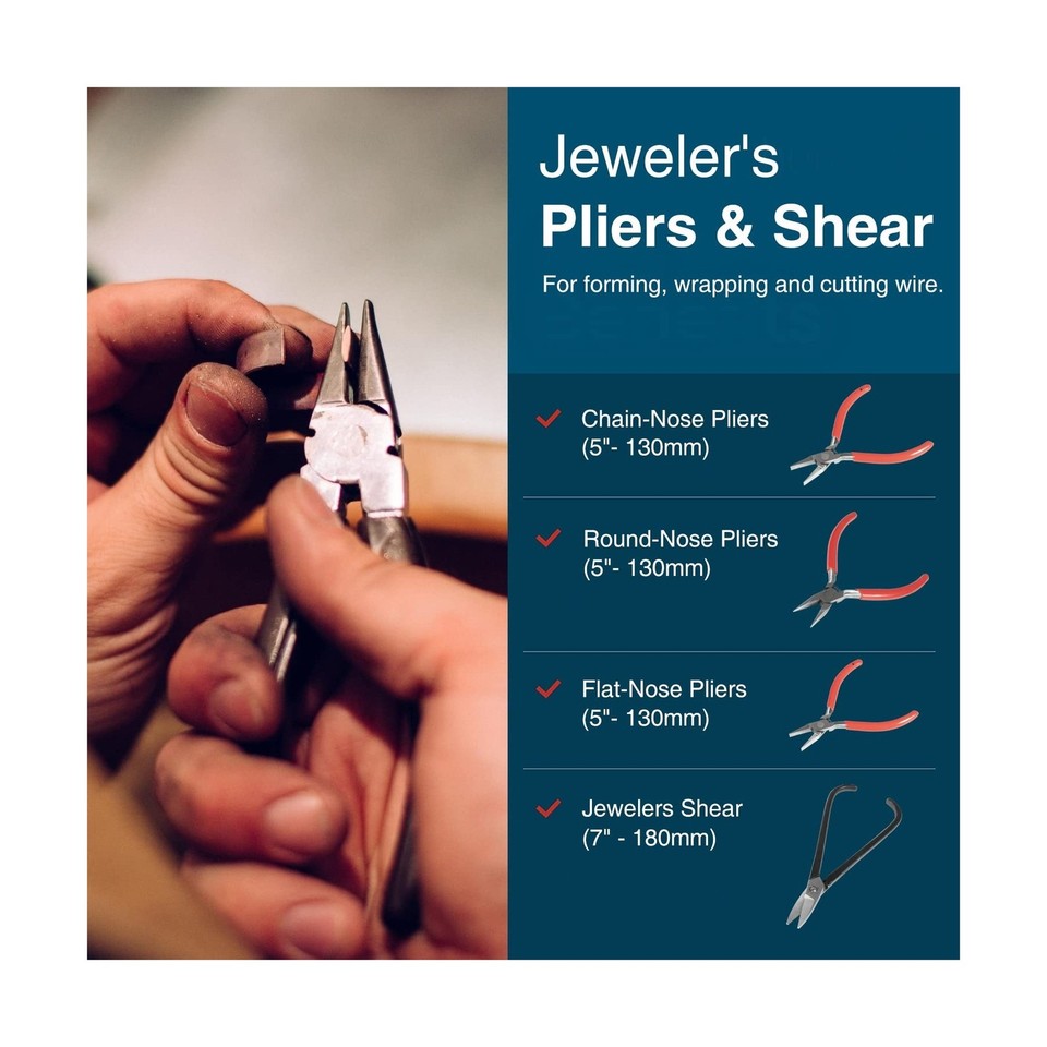 sixcow Metalsmith Tools Kit Beginners -Apprentice Metalsmithing ...