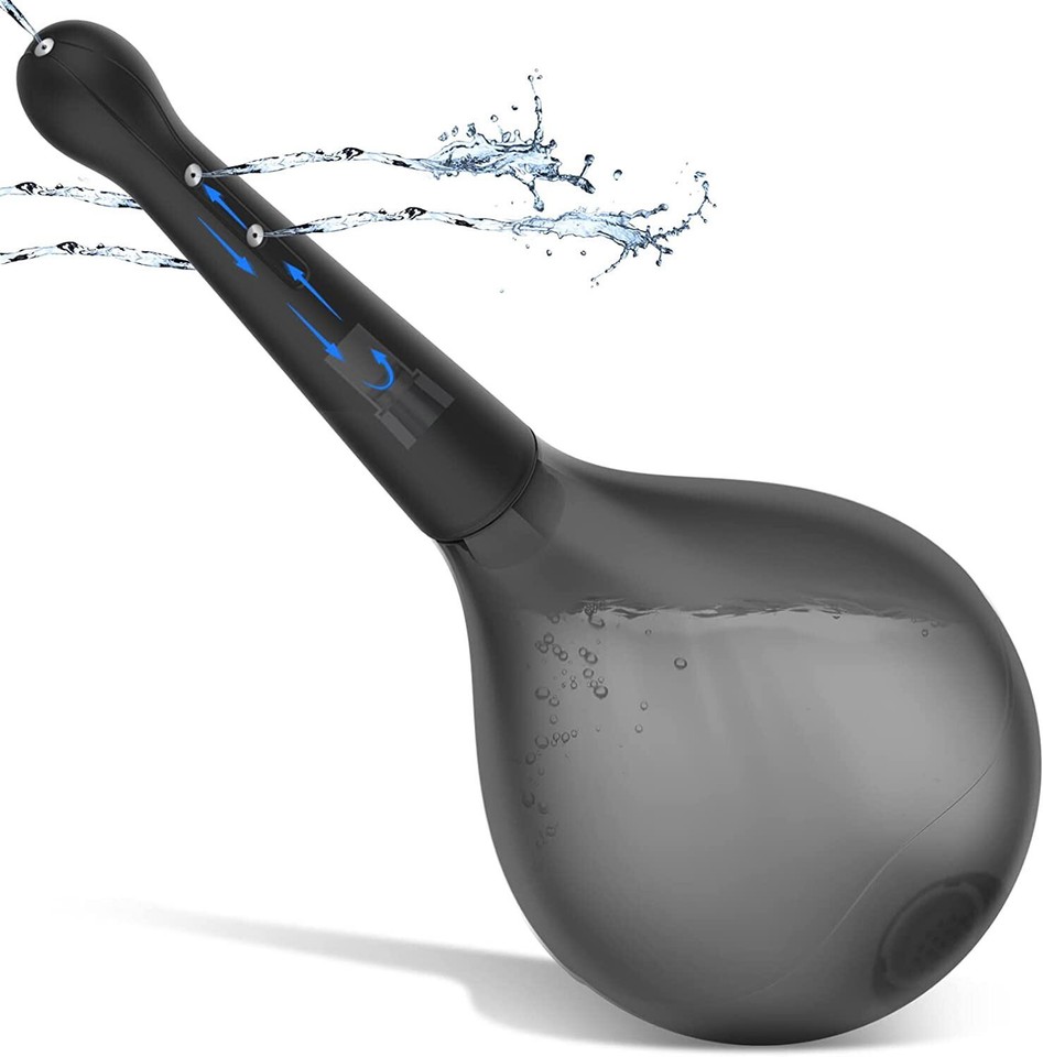 Anal Vaginal Bulb Douche Enema Rectal Colonic Irrigation Syringe ...