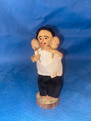 Vintage Handmade Folk Puerto Rico Souvenir Doll Loc O | eBay