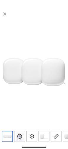 Google - Nest Wi-fi Pro 6e AXE5400 Mesh Router (3-pack) - Snow | eBay