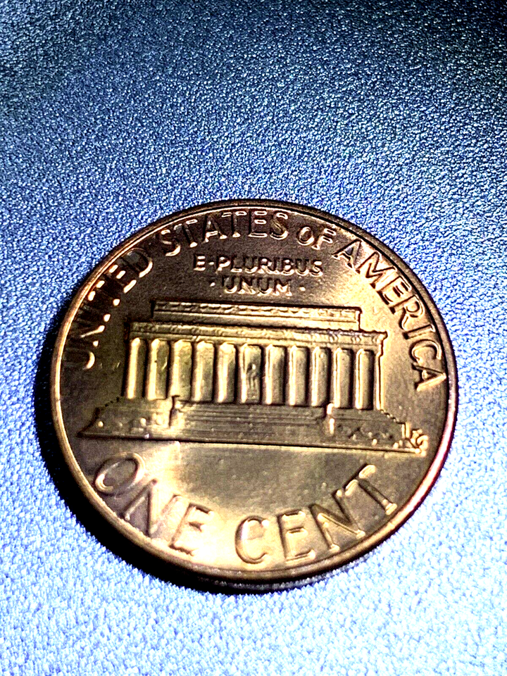 1983 ERROR Double Die Reverse DDR Lincoln Memorial Cent Penny ERROR ...