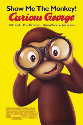 Curious George (DVD, 2006, Widescreen) *DISC ONLY* NO CASE NO TRACKING ...