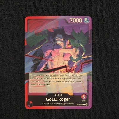 One Piece Gol D. Roger OP13-003 Leader OP-13 Carrying On His Will | eBay