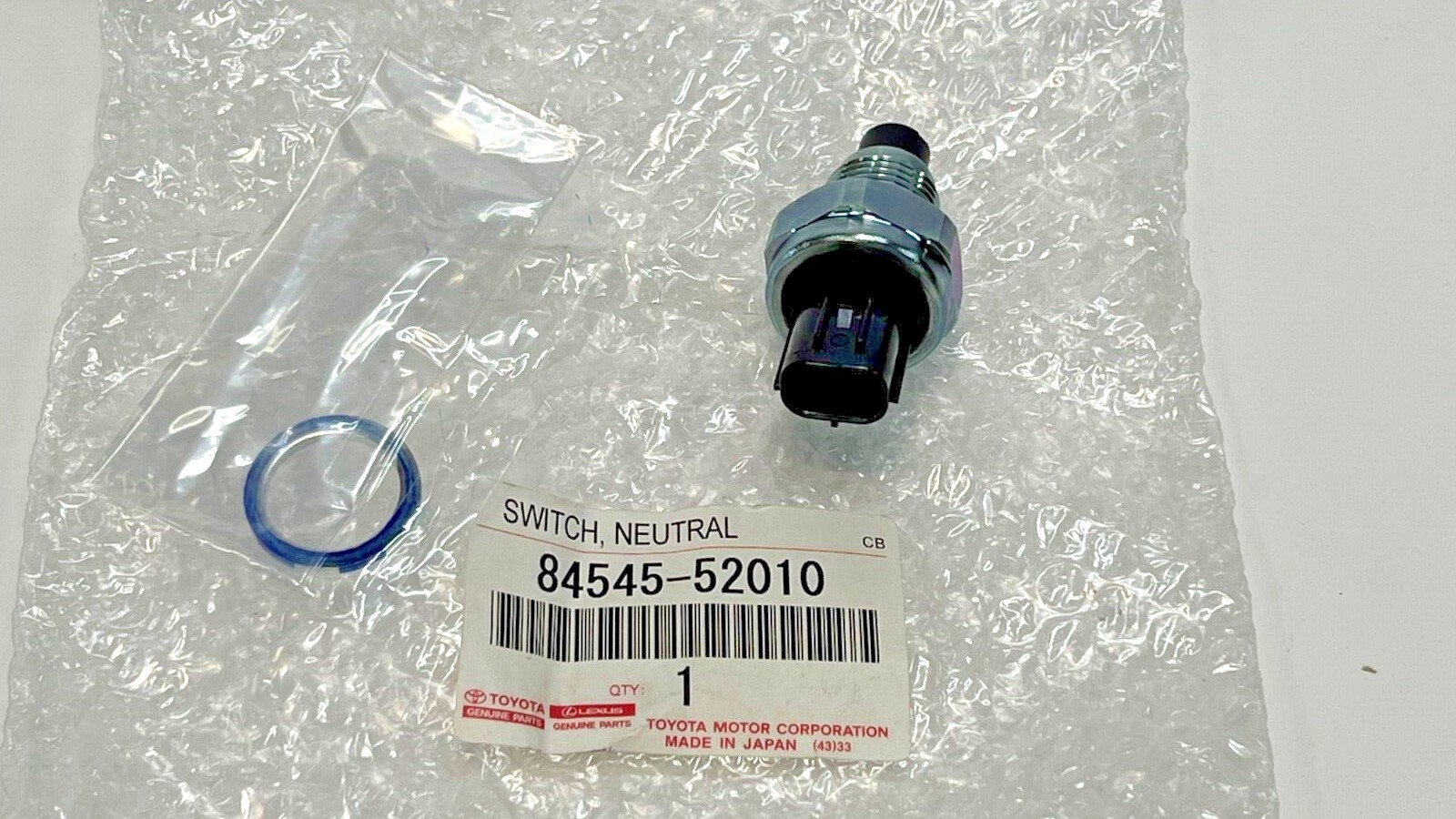 2016-2021 COROLLA GENUINE TOYOTA 8454552010 SWITCH ASSY NEUTRAL 84545 ...