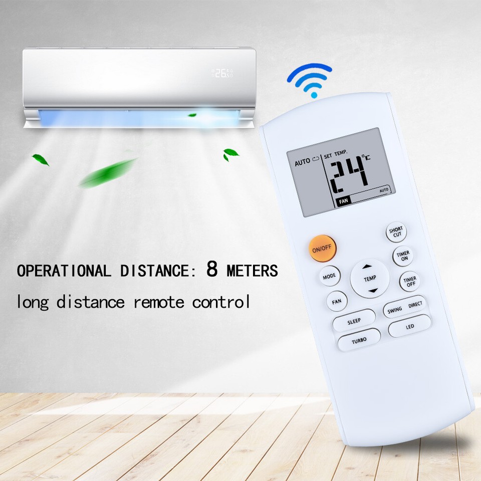 New RG57B-BGE Remote Control For Midea Air Conditioner RG57B2/BGE ...