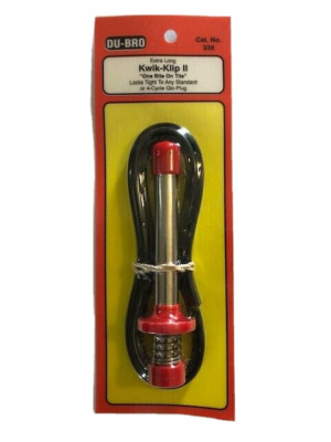 Du-Bro Kwik-Klip II Extra Long Glow Plug Clip (P#338) | eBay