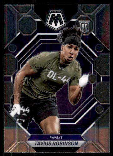 Tavius Robinson 2023 Mosaic Baltimore Ravens #365 Rookie | eBay