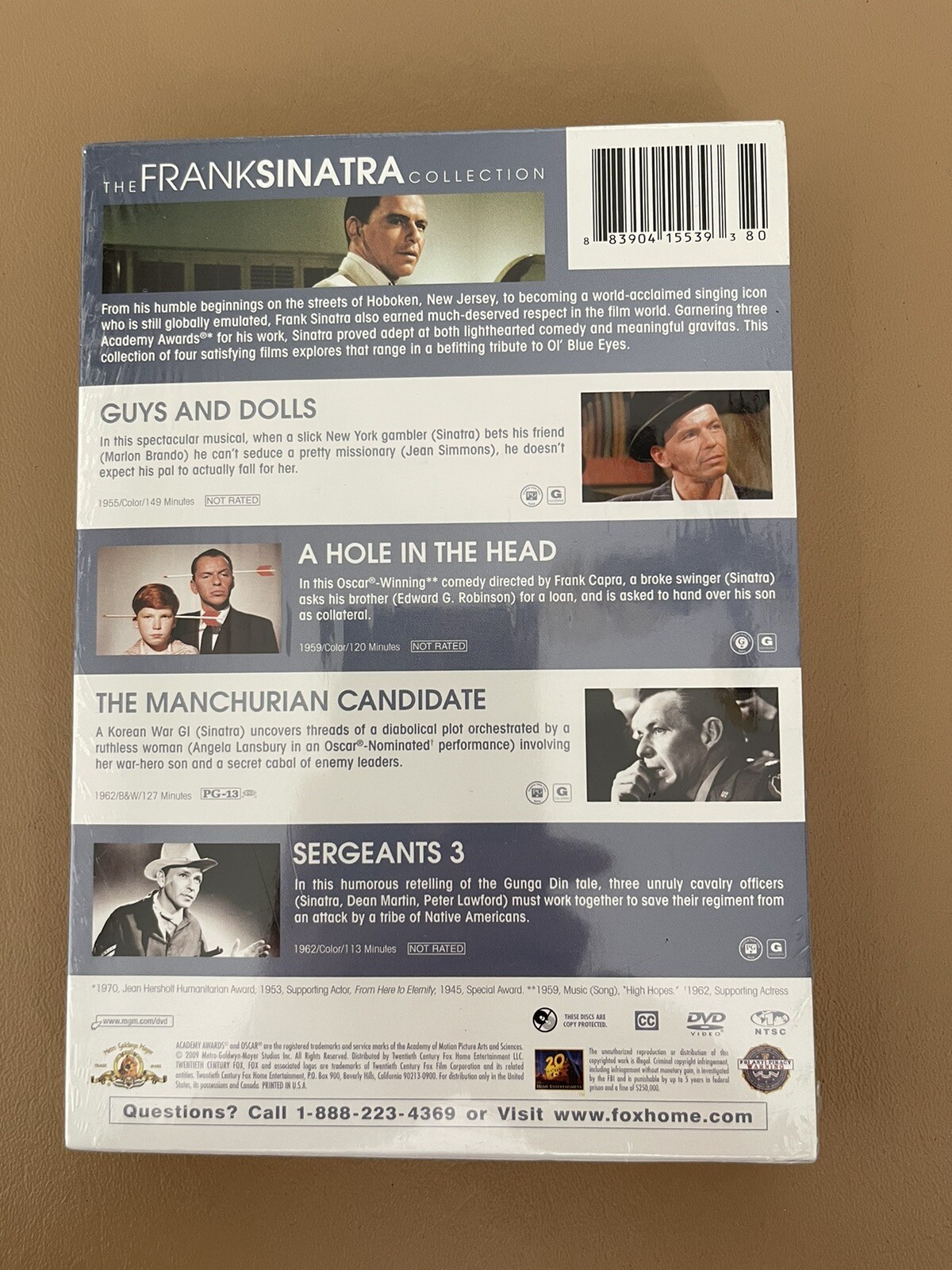 The Frank Sinatra Star Collection (DVD, 2009, 4-Disc Set) for sale ...