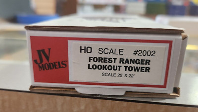 JV Models 2002 HO Scale Forest Ranger Lookout Tower Kit | eBay
