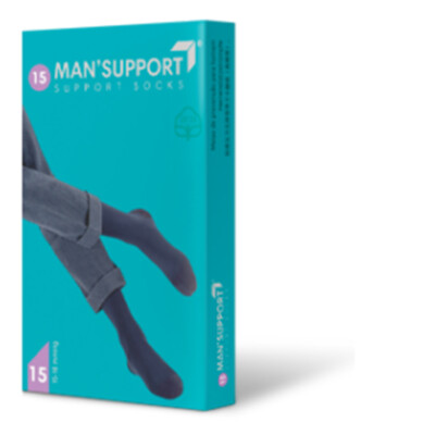 Man Support Cotton 15 Gambaletto Bianco 2 GloriaMed® | eBay.de