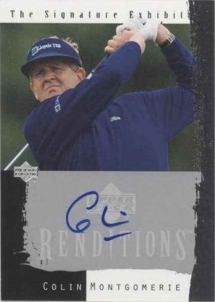 2003 Upper Deck Renditions - The Signature Exhibit #CM Colin ...