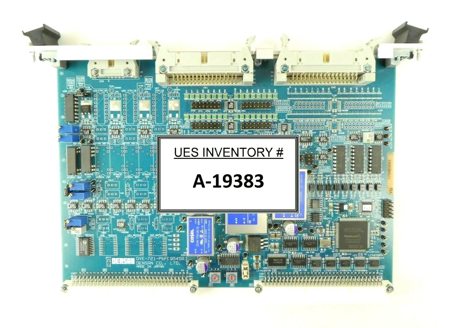 Densan DVE-721 Analog I/O VME PCB Card 300mm Rudolph F30 Working ...