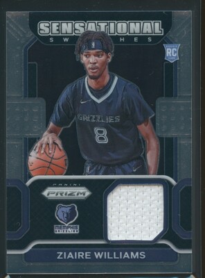 Ziaire Williams 2021-22 Panini Prizm Sensational Swatches #SW-ZWL.1 RC ...