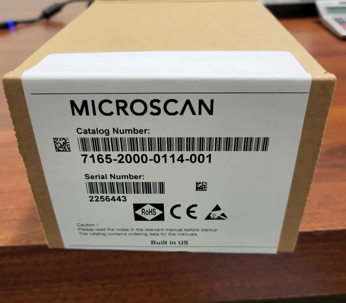 Omron Microscan MicroHAWK MV-20 Smart Camera 7165-2000-0114-001 for ...