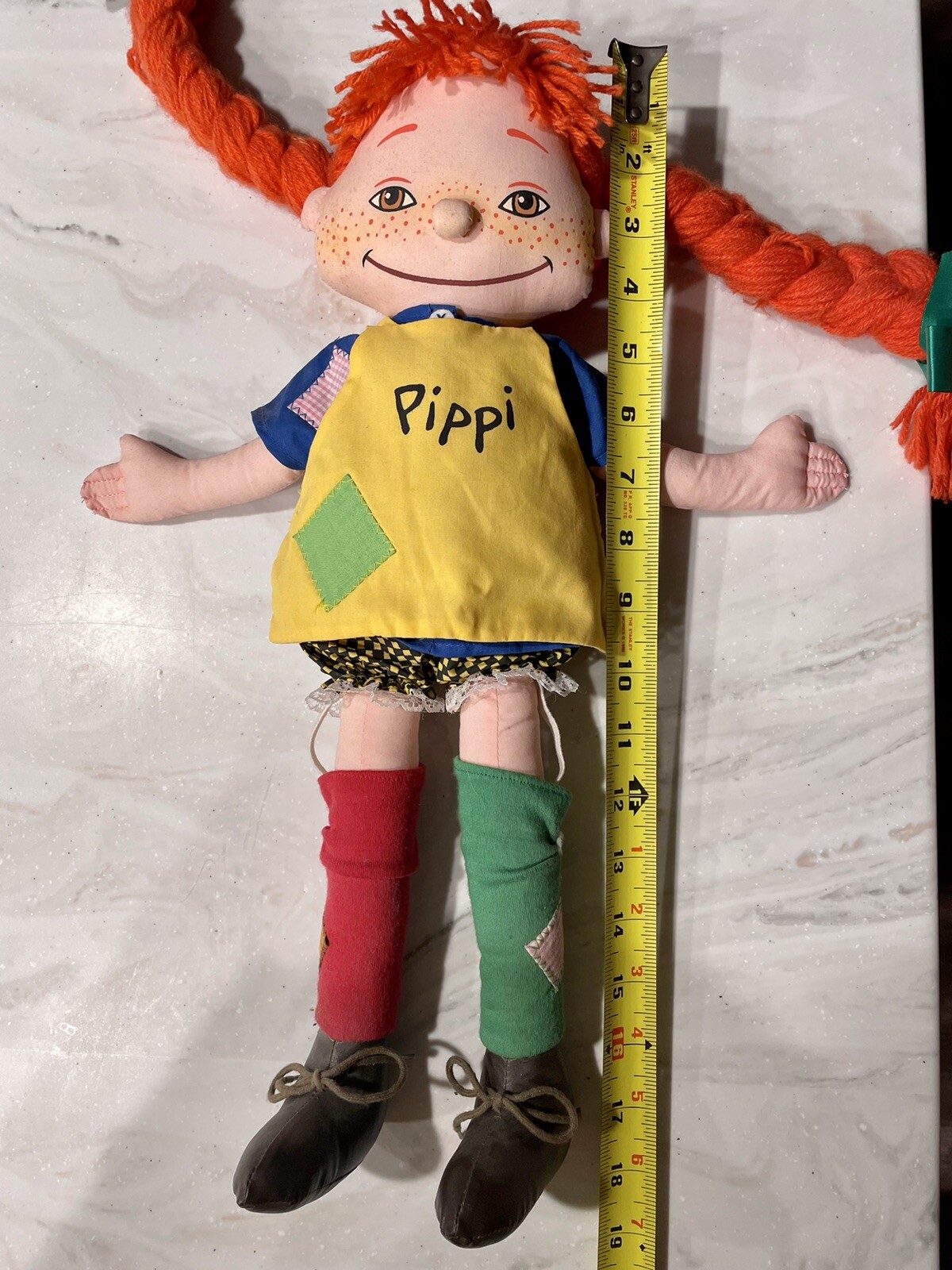 RARE Vintage 1988 Pippi Longstocking Plush Doll | eBay