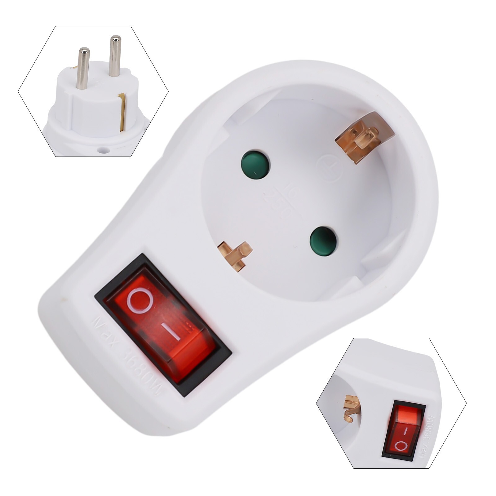 Reliable EU Power Converter Extension Socket Enhance Your Electrical ...