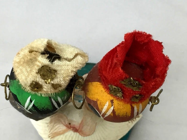 4.9 inch Tall Japanese Wooden Vintage Cute Black SOUSAKU KOKESHI DOLL ...