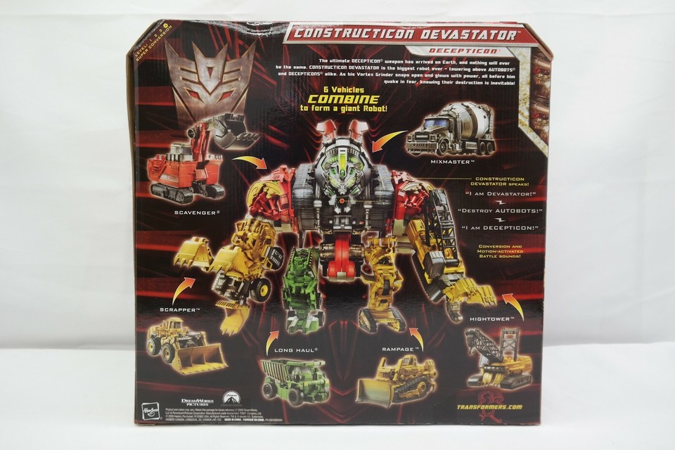 Transformers Constructicon Devastator Revenge of the Fallen Hasbro 2009 ...